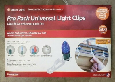 Home Accents Holiday Christmas Lights Pro Pack Universal Light Clips ...