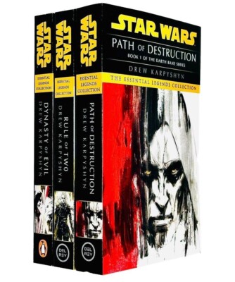 Star Wars Essential Legends Darth Bane Trilogy 3 Books Set by Drew ...