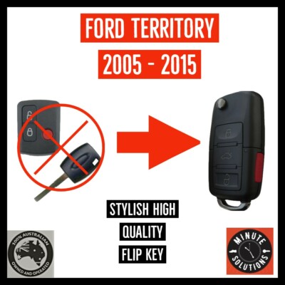 FITS FORD TERRITORY SY SZ REMOTE FLIP KEY 2005 - 2015 | eBay