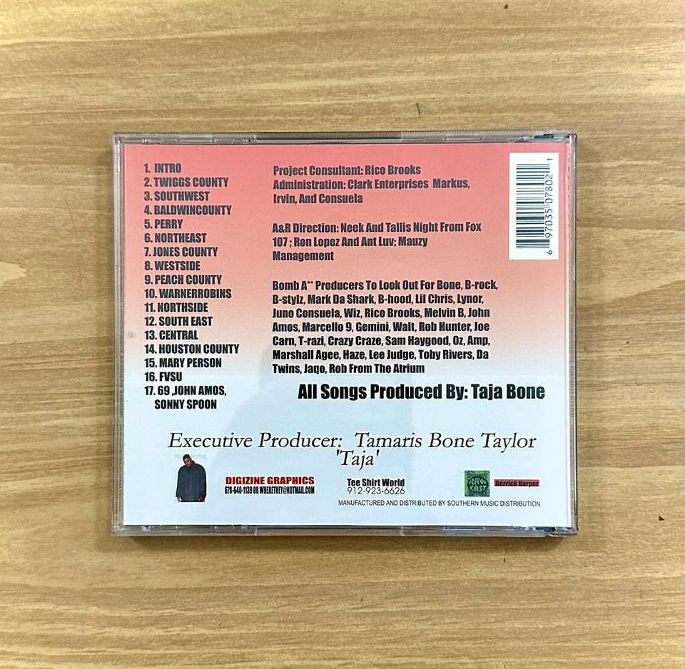 CD ~ Middle Georgia Comp. ~ 912 Thug World ~ P.A ~ 17 Tracks ~ 2001 ...