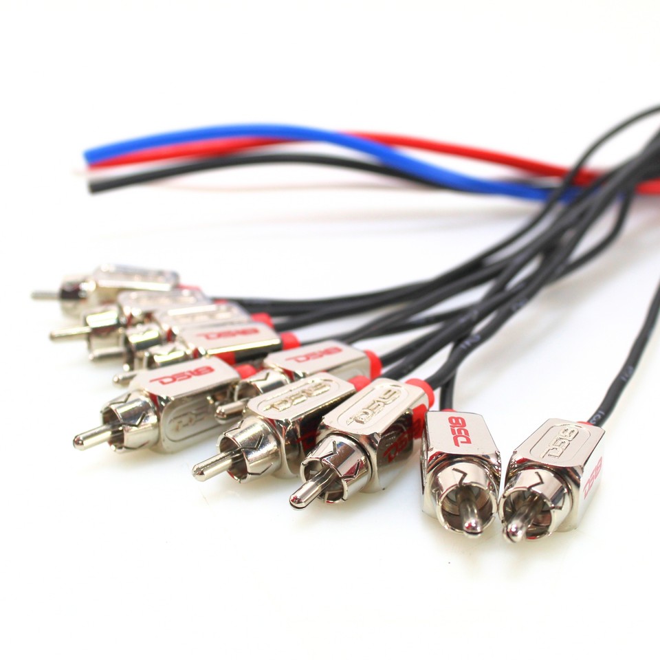 30ft 10 Channel Medusa Snake RCA w/ 4x12Ga OFC Power Cables MDSA10-4 ...