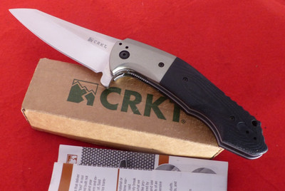 Columbia River CRKT 8900 MAH ERASER 5" Closed Assisted Linerock knife ...
