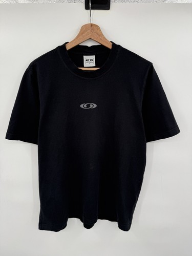 Vintage Salomon Rob Thompson T-Shirt Black Short Sleeve Men’s Medium ...