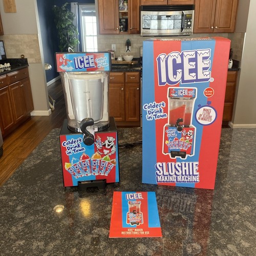 Unused Iscream Genuine Icee Slushie Making Machine For Counter-Top Home ...