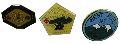West Point Invitational Camporee Lot of 4 CSP Hat Pin (PIN3578) | eBay