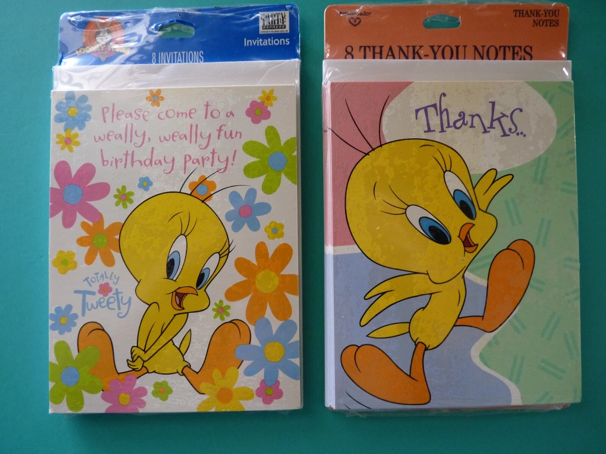 Tweety Bird Birthday Card