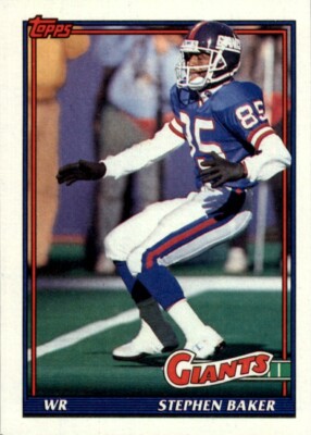1991 Topps NFL Stephen Baker #25 | eBay