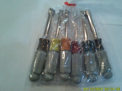 Craftsman 6 Pc Metric Nut Driver Set, Color Coded, 6, 7, 8, 9, 10, 11 ...