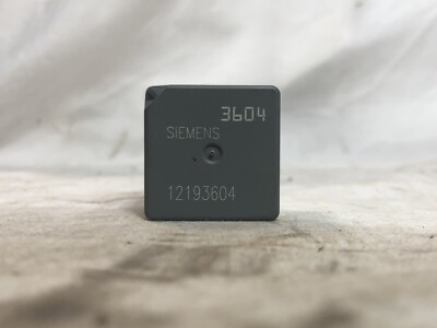 OEM Siemens 4 Pin Relay 12193604 Genuine GM | eBay