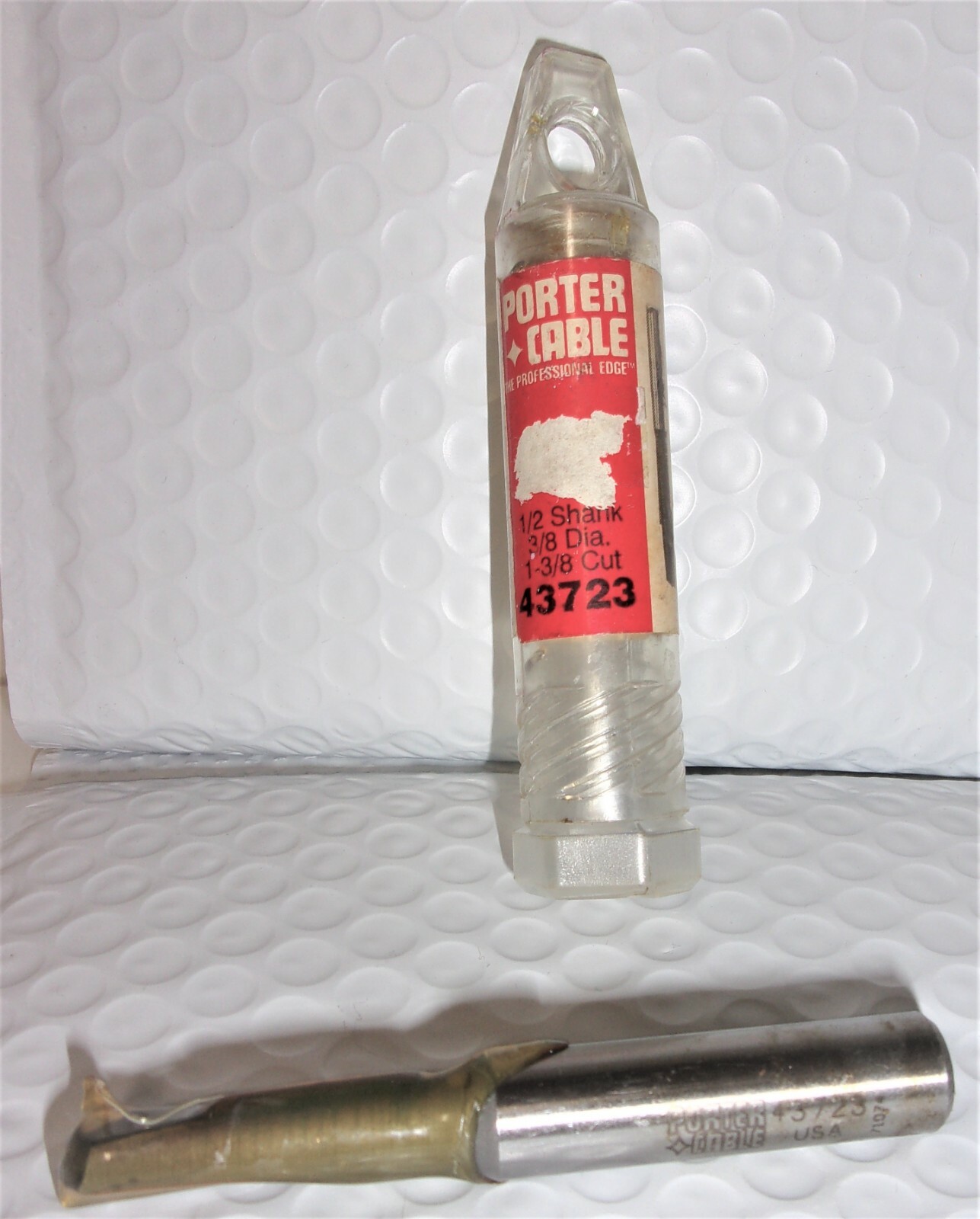 Porter-Cable 43723 3/8-inch Staggered Tooth Carbide Tipped Router Bit ...