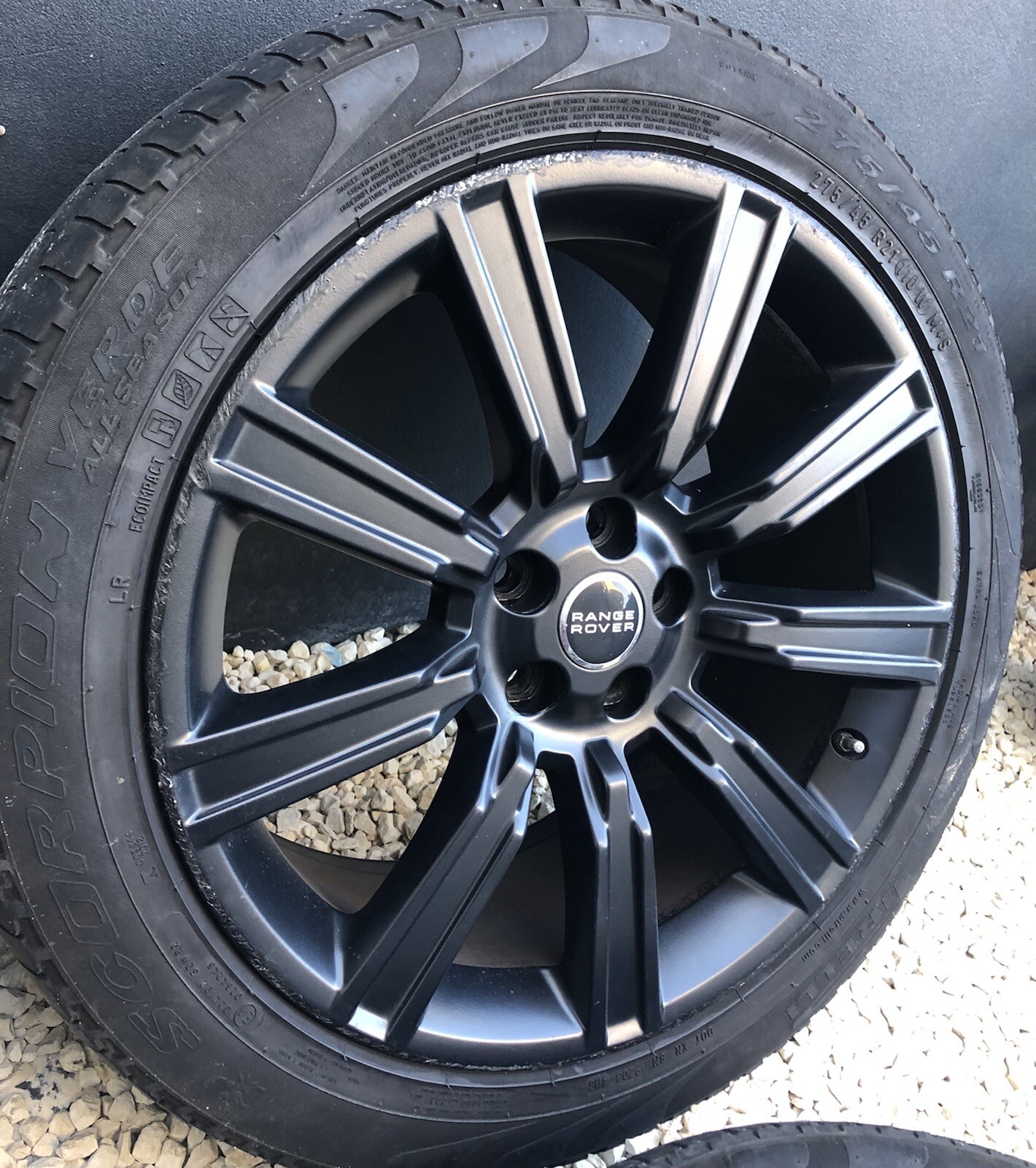 4x21” RANGE ROVER SPORT VOUGE ALLOY WHEELS SET BLACK HSE LAND ROVER ...