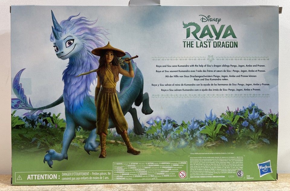 Disney RAYA And The Last Dragon SISU FAMILY PACK Pengu Jagan Amba ...