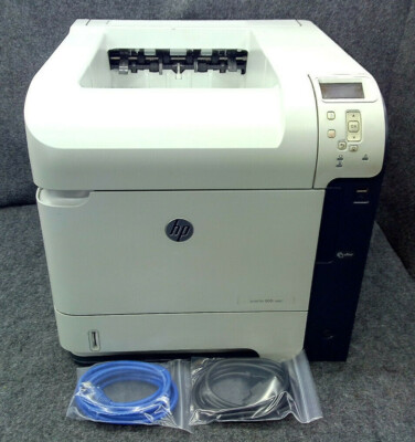 HP LaserJet Enterprise 600 M601N Laser Printer CE989A CE390A Network ...