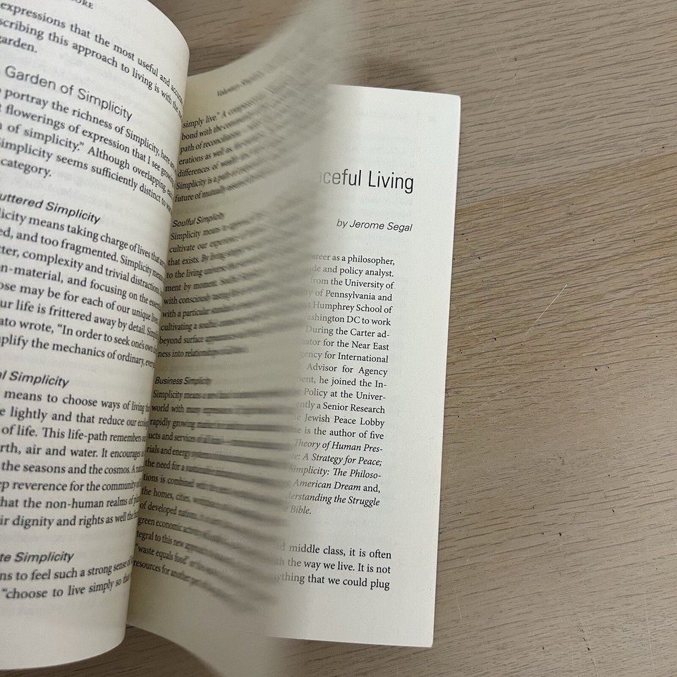 Less Is More: Embracing Simplicity for a Healthy Planet Ex Library Book ...