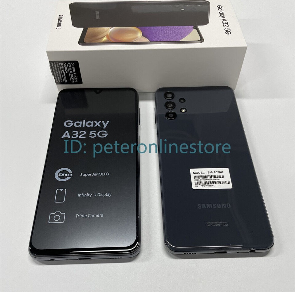 Unlocked Samsung Galaxy A32 5G 64GB/128GB SM-A326B/DS 48MP Unopened ...