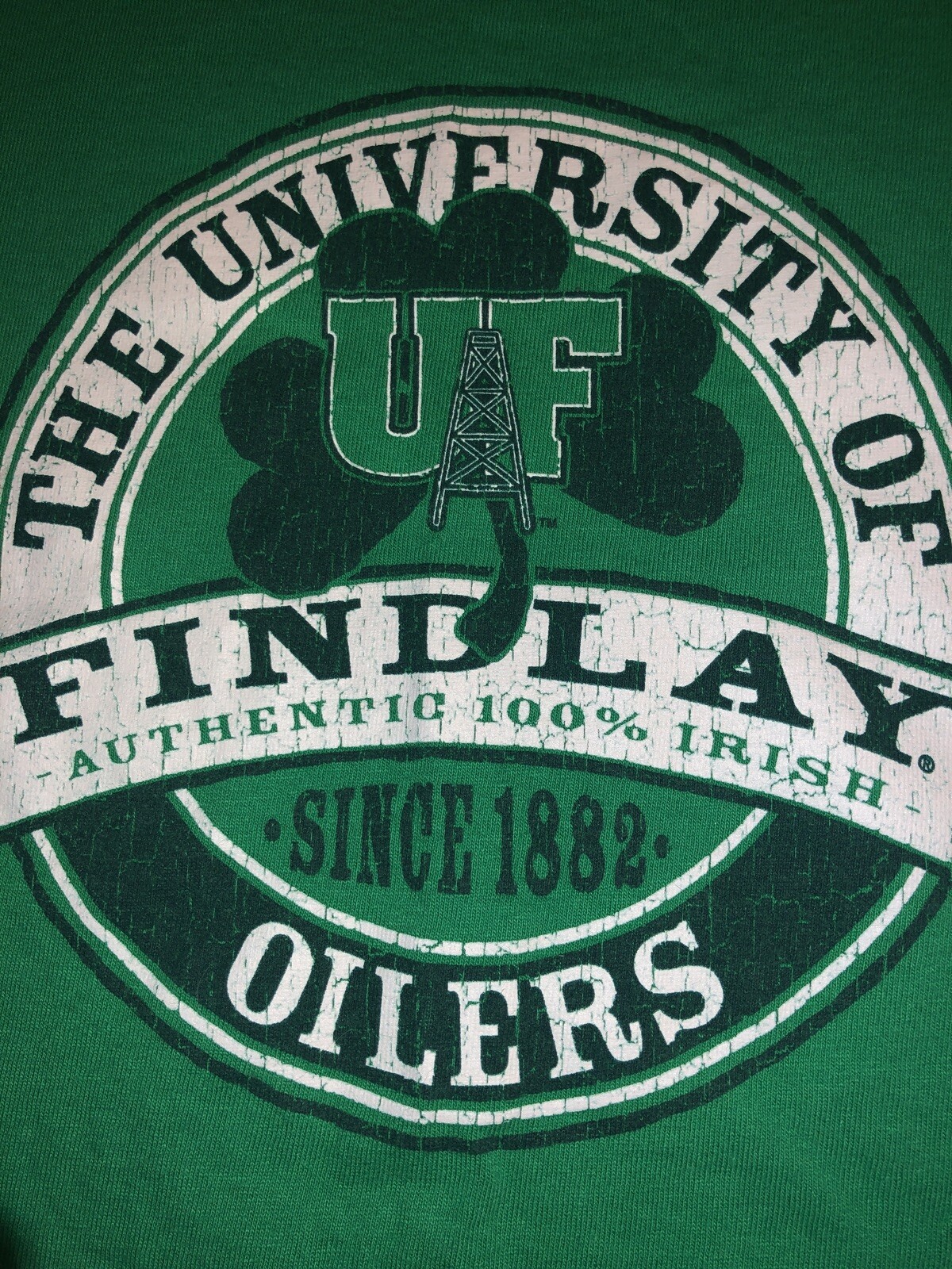 The University Of Findlay OILERS U OF F TSHIRT BY CHAMPION SIZE SMALL ...