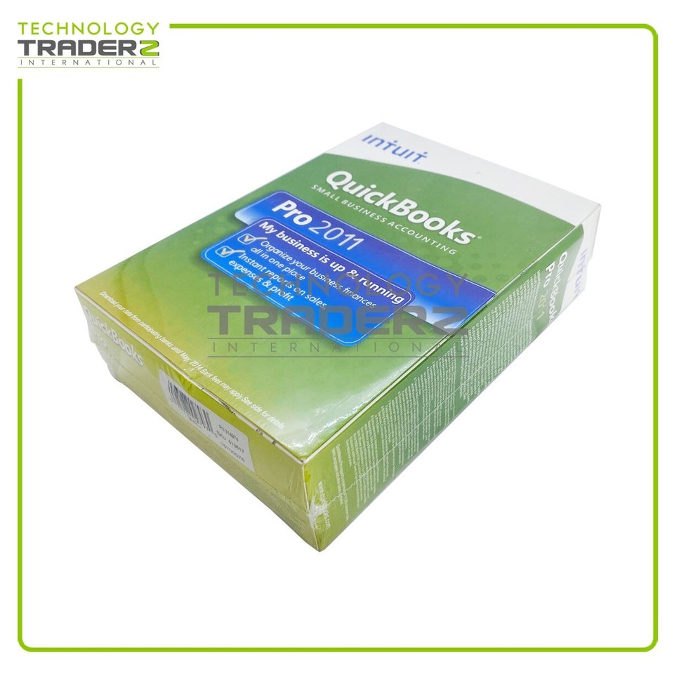 413617 Intuit QuickBooks Pro 2011 Lifetime License Full Version *Retail* | eBay