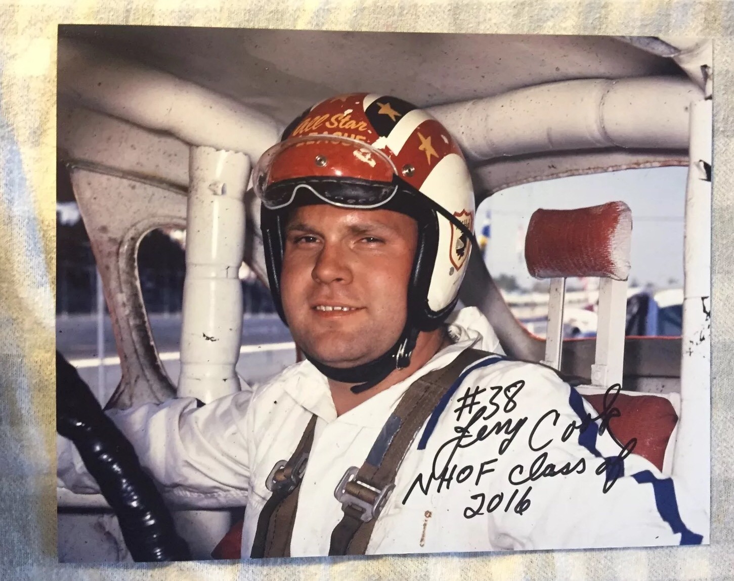 Jerry Cook NASCAR Signed 8 X 10 Photo Autographed | eBay