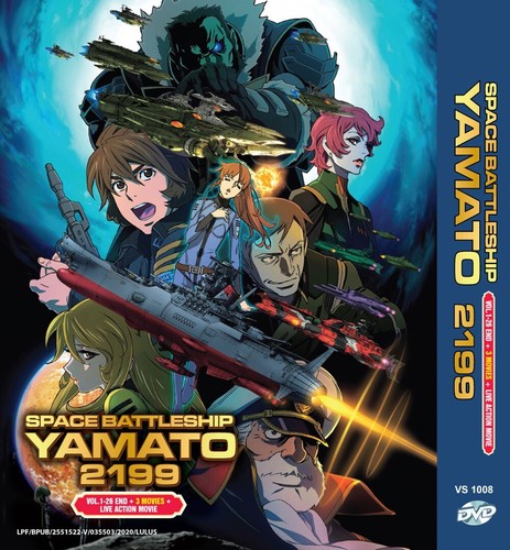 *ANIME* DVD SPACE BATTLESHIP YAMATO 2199 VOL.1-26 END + 3 MOVIE + LIVE ...