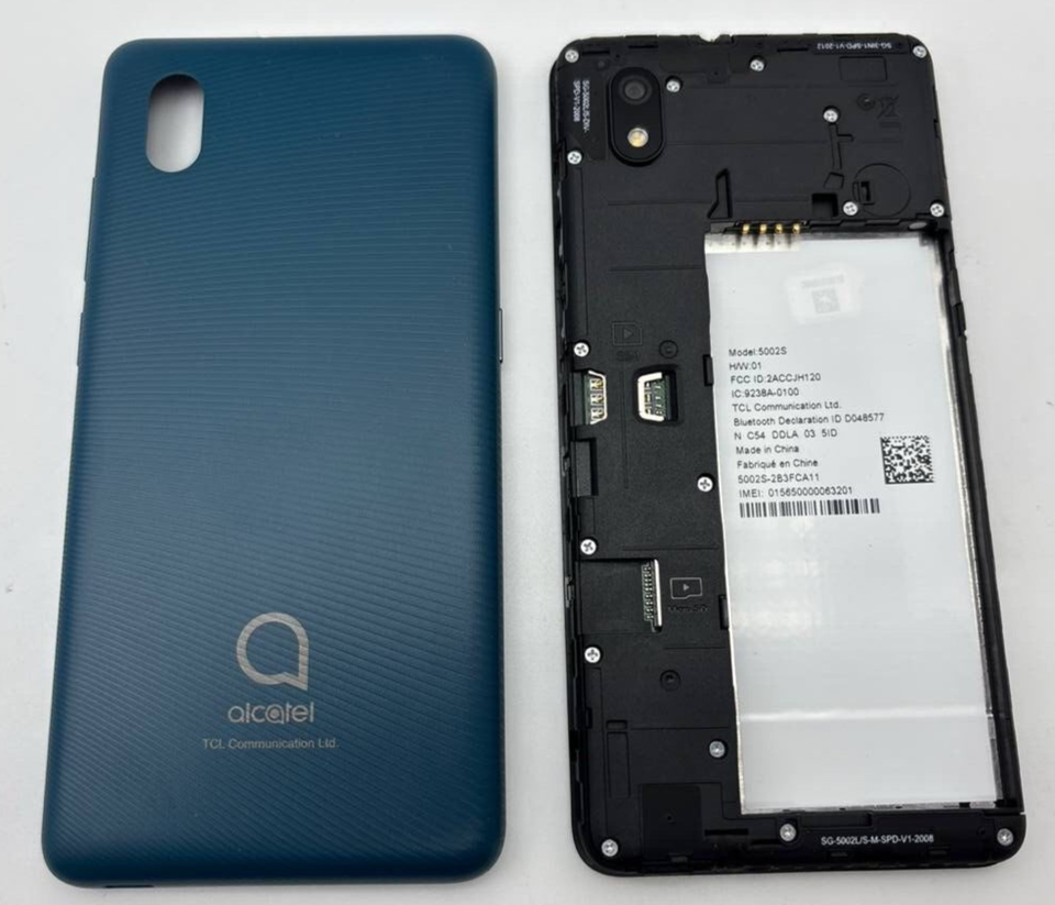 Alcatel 1B 2020 AT&T 4G LTE 5002S 16GB 5.5" Android Phone 8MP Pine ...