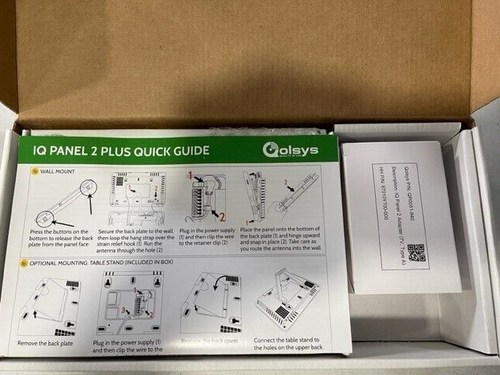 Qolsys IQ 2-Plus Security & Smart Home Control Panel Verizon QS9201 ...