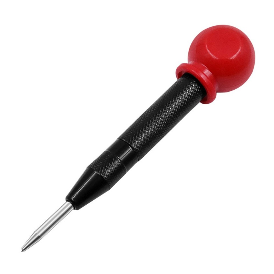 Automatic Center Punch Strikes Spring Loaded Locator Breaker Surface ...