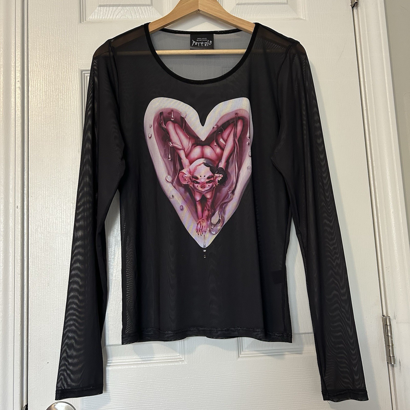 Melanie Martinez Portals Contortionist Mesh Top - Gem