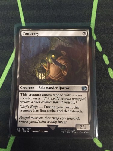MTG Magic The Gathering Tonberry FIN Black Horror Final Fantasy ...