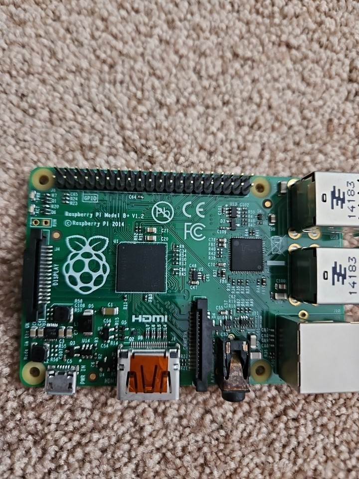 2 X Raspberry Pi. Model B+ 2014 And Original. | eBay UK