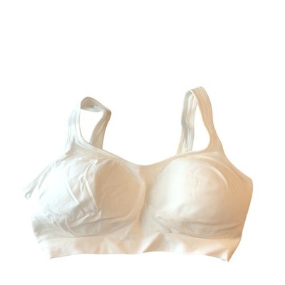 Truekind Daily Comfort Wirefree Shaper Bra With Extender White L NWOT ...