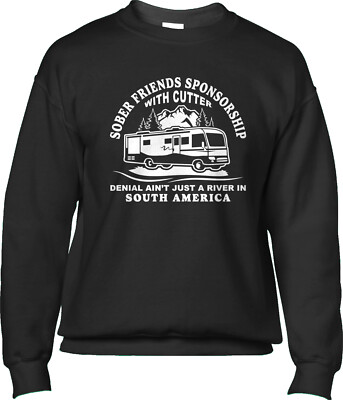 Sober Friends Cutter Loudermilk Recover Sober Humor Joke Funny Mens ...