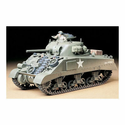 TAMIYA 35190 U.S. M4 Sherman Tank Early Production 1:35 Military Model ...