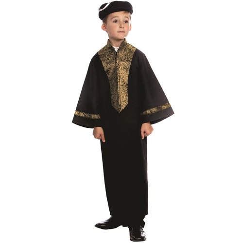 Dress Up America Sephardic Chacham Rabbin Costume Pour Enfants - Beau ...
