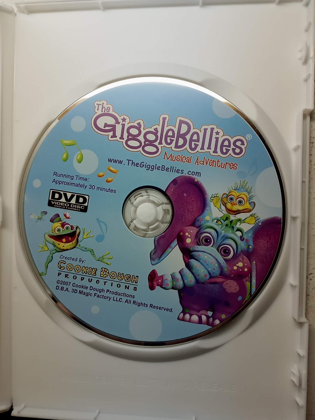 The Giggle Bellies Musical Adventures DVD Pre - Owned (B45) | eBay