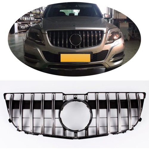 Chrome Front Grille Grille Fit For 2008 - 2012 Mercedes Benz X204 GLK ...