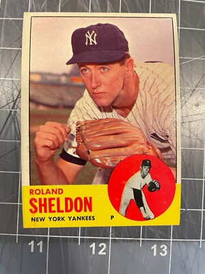 1963 TOPPS #507 ROLAND SHELDON NEW YORK YANKEES BASEBALL CARD NM | eBay