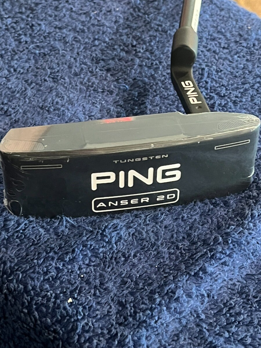 PING 2023 ANSER 2D PUTTER, 34 INCHES, RIGHT HAND (C-929) SHOP WORN ...