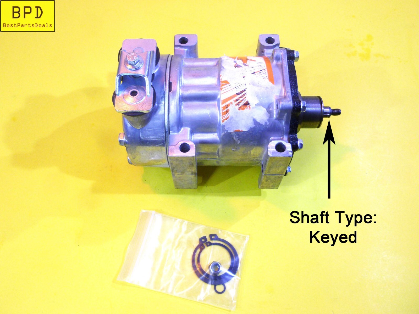 New 08-12 Kenworth Peterbilt AC 12V Compressor (No Clutch) UAC CO ...