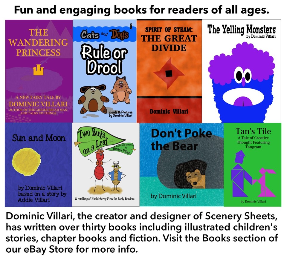 HO Scale Stone Model Train Scenery Sheets –5 Seamless 8.5x11 White | eBay