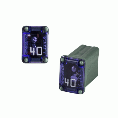 Bussman FMM-40 Micro 40 A Amp Female Time Delay JCASE Cartridge Fuse ...