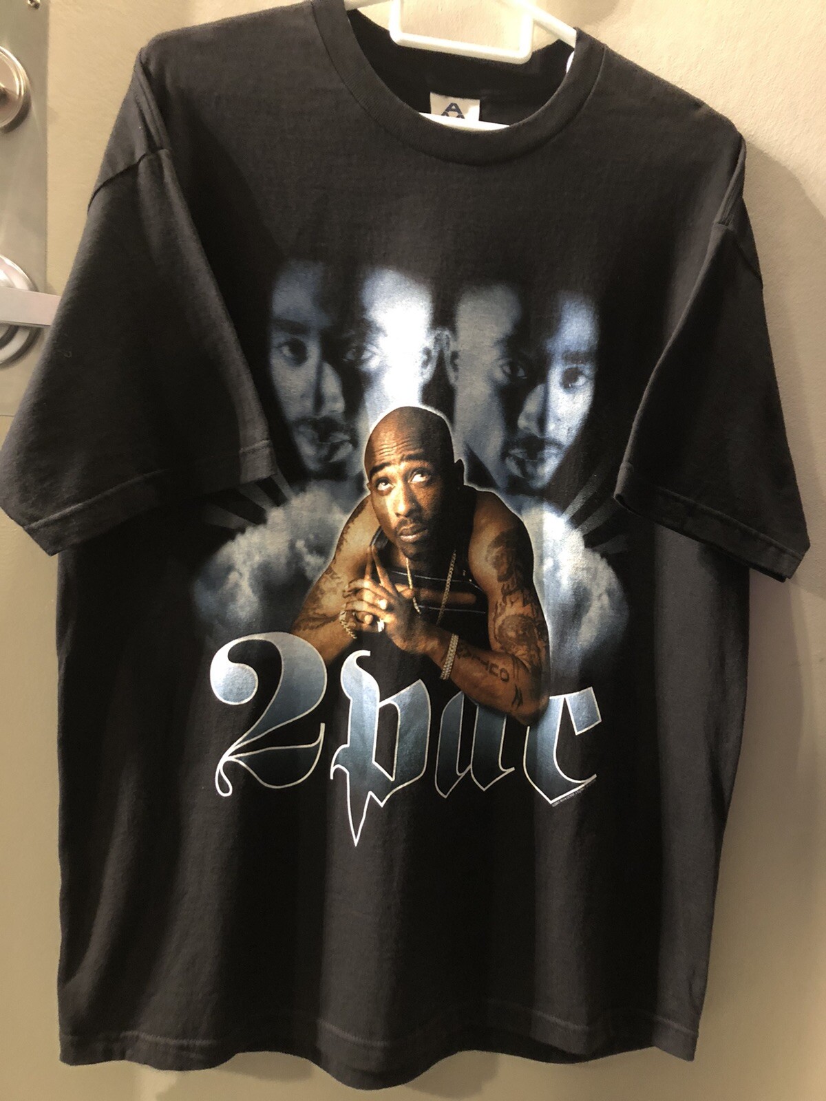 2Pac Tupac Shakur T-shirt Tee Vintage 2001 XL BNWOT S… - Gem