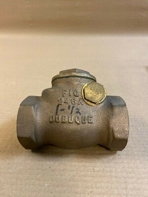 Morrison Bros Co. Dubuque FIG 246A Swing Check/ Backflow Valve 1-1/2 ...