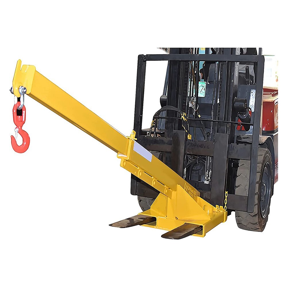 Forklift Jib Boom Attachment Forklift Short Mobile Crane Lifting Hoist