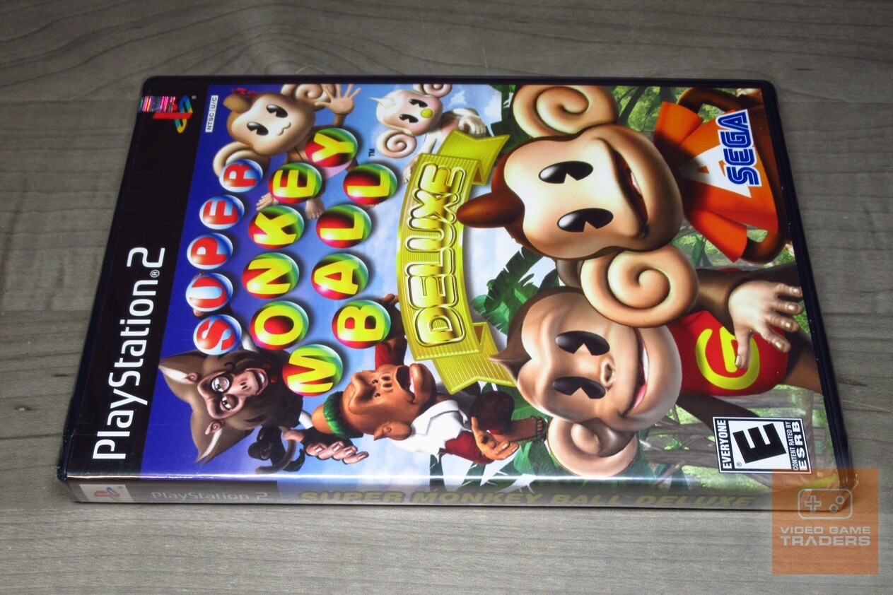 Super Monkey Ball Deluxe (PlayStation 2 PS2 2005) FACTORY SEALED ...