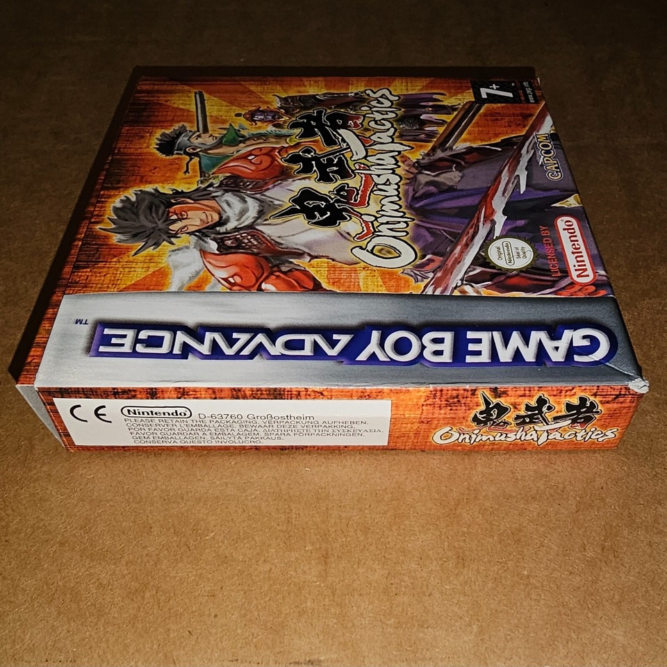 Onimusha Tactics (Nintendo Game Boy Advance, 2003) - Tested - Complete ...