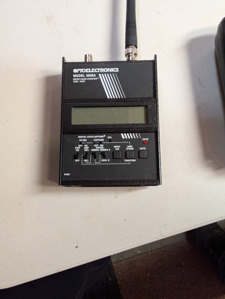 Optoelectronics Opto 3000A Micro Handi Frequency Counter, 10hz - 3 Ghz ...