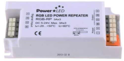 PowerLED RGB-RP RGB Power Repeater for use with RGB LED Controller | eBay