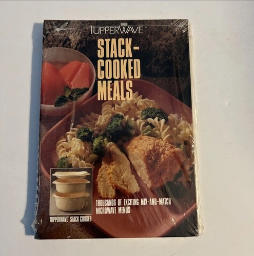 RARE TUPPERWARE STACK-COOKED MEALS Microwave Cookbook in Original ...