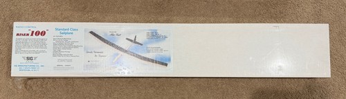 Sig Riser 100 RC Model Glider Airplane Balsa Kit 100" Factory Sealed | eBay