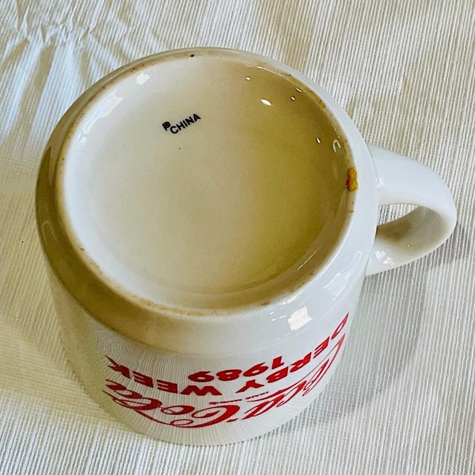 1989 Kentucky Derby Coca-Cola Derby Week Coffee Cup!! RARE!! Great ...